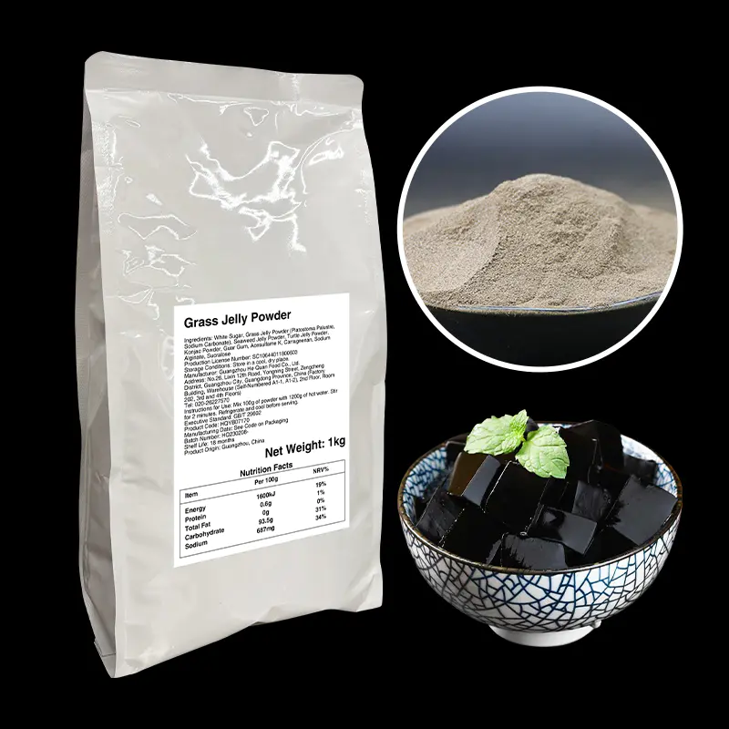 Gelatin Powder-Grass Jelly Powder | ⌈ HEQUAN