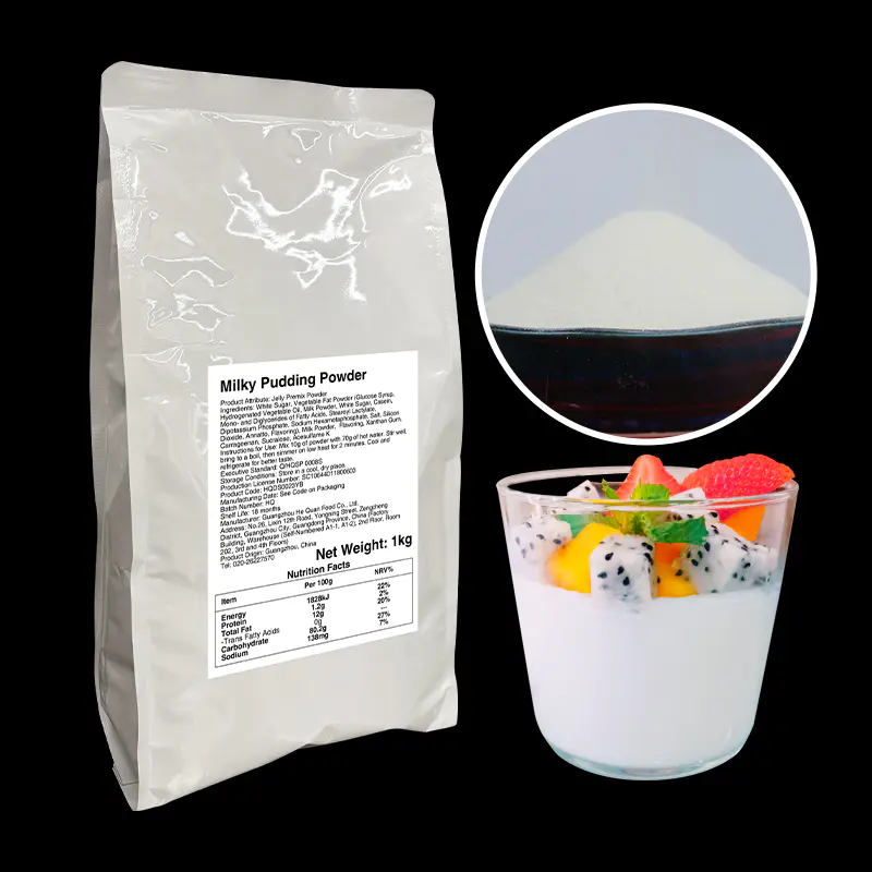 Gelatin Powder-Milky Pudding Powder | ⌈ HEQUAN