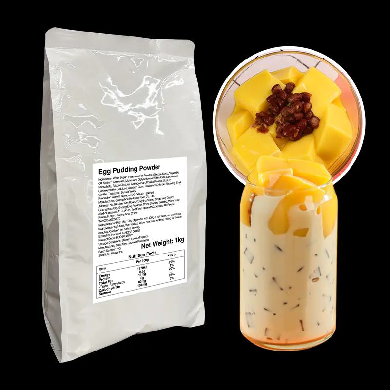 Gelatin Powder-Egg Pudding Powder | ⌈ HEQUAN